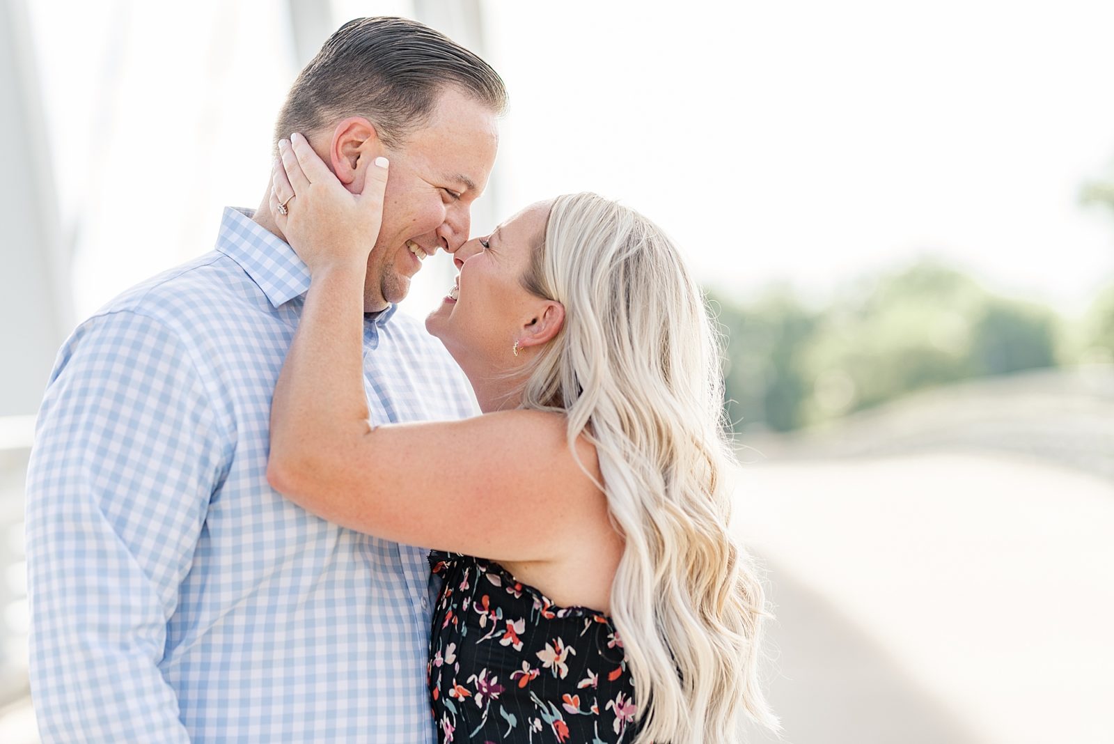Scioto Mile Engagement | Katy & Neil - Stephanie Kase Photography