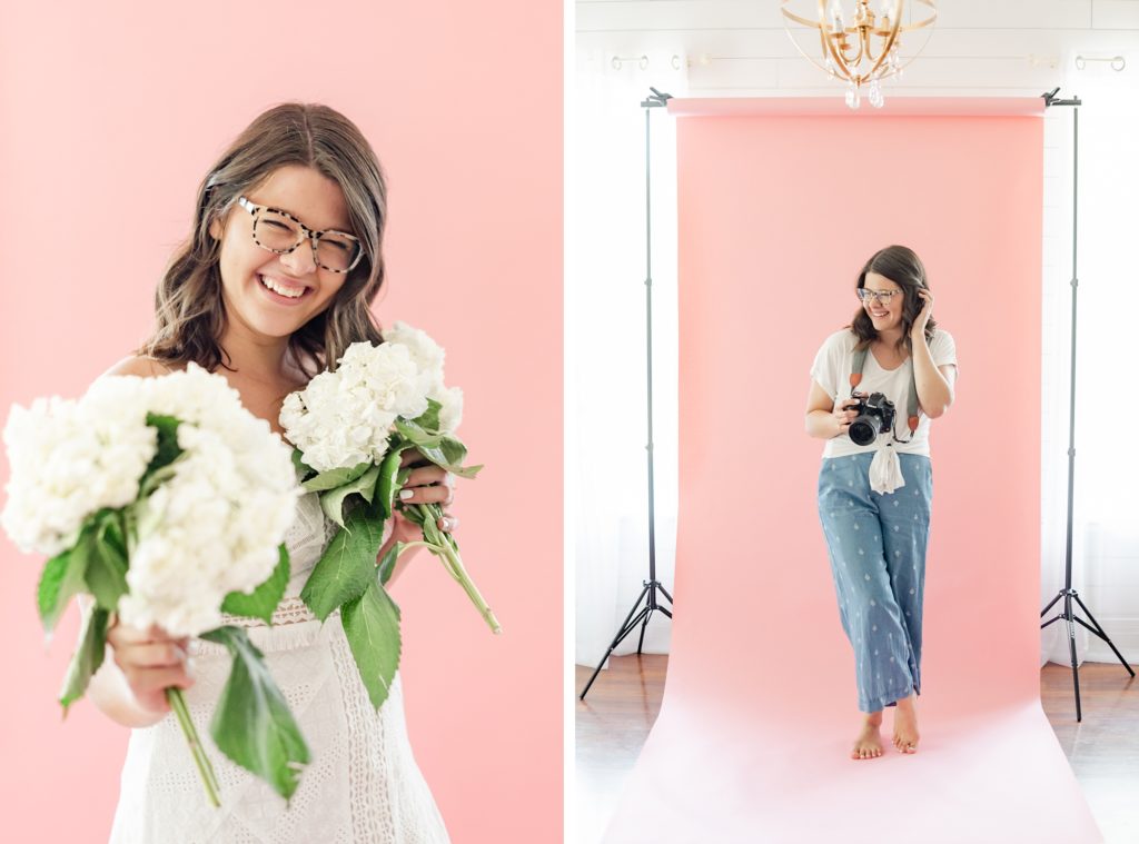 Photo Backdrops for Branding Headshots - Stephanie Kase