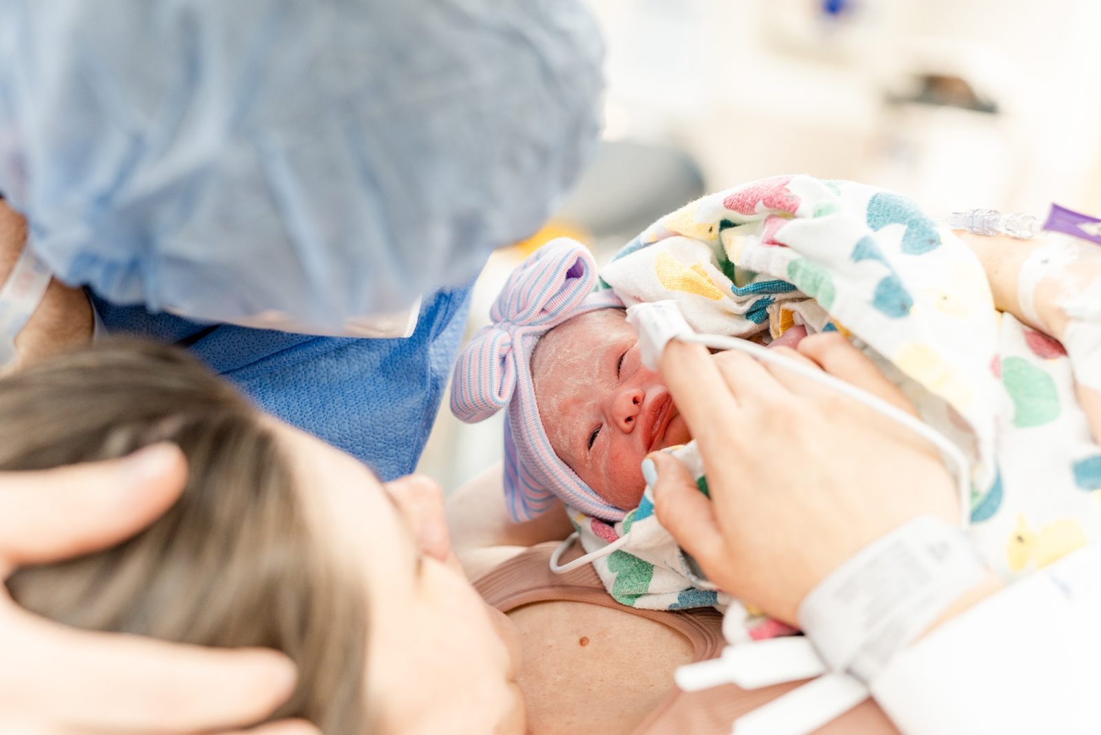 Twin Birth Story: Planned Home Birth turned Pre-Term Hospital Delivery